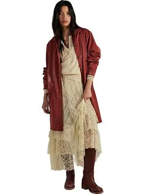 Rains Long Rain Jacket Honor