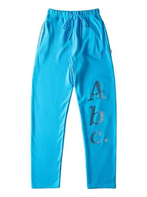 SWAROVSKI Advisory Board Crystals Objects Displaced Refraction Sweatpants - Blue