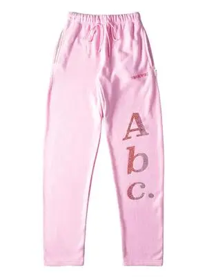 SWAROVSKI Advisory Board Crystals Objects Displaced Refraction Sweatpants - Pink
