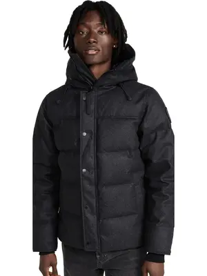 Canada Goose Macmillan Wool Parka - Carbon Mel