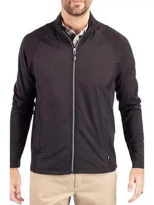 Cutter & Buck Adapt Hybrid Full Zip Jacket Black