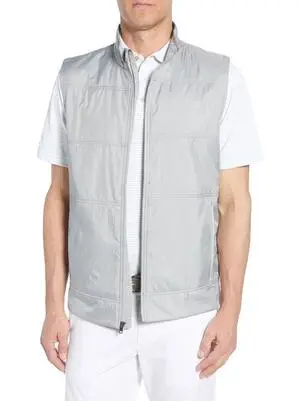 Cutter & Buck Stealth Hybrid Quilted Full Zip Vest - Polished