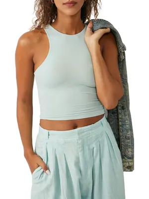 Free People Free People Clean Lines Crop Tank Reflection