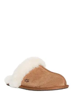UGG Scuffette Shearling Mule Slippers Chestnut