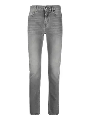 Zadig&Voltaire Stonewashed Straight-leg Trousers - Grey