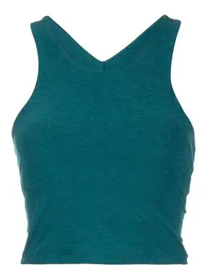 Beyond Yoga Focus Cropped Tank Top - Green