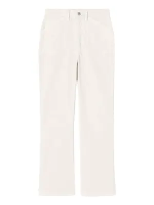 RE/DONE RE/DONE Flared Cropped Corduroy Trousers
