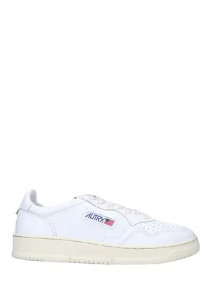 AUTRY Medalist Low-top Leather Trainers - White