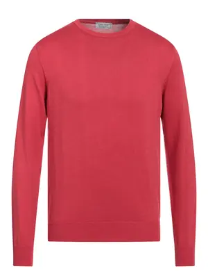 FAIR TRICOT FAIR TRICOT Cotton Sweater Red