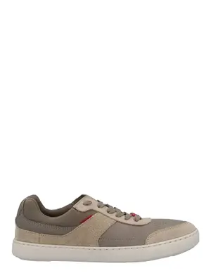 Fitflop FITFLOP Leather And Textile Sneakers Beige