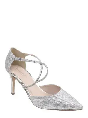 PARADOX LONDON PINK Kennedy Pointed Toe Pump - Silver