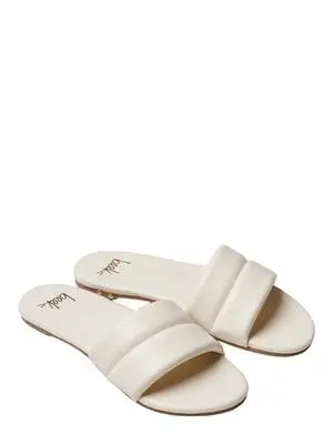 Beek Beek Sugarbird Slide Sandal Eggshell