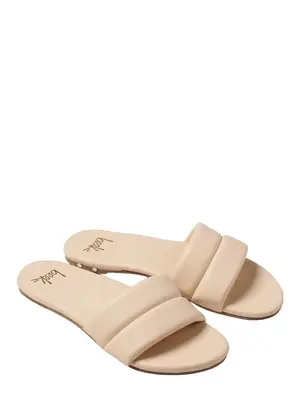 Beek Beek Sugarbird Slide Sandal Macadamia