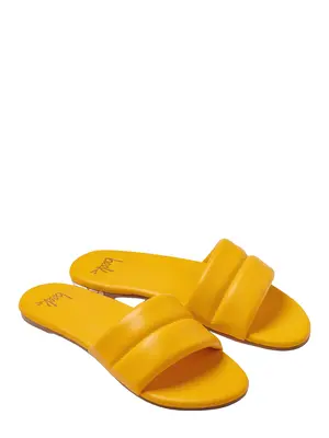 Beek Beek Sugarbird Slide Sandal Sunflower