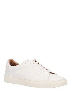 Frye Frye Astor Leather Sneakers White Leather