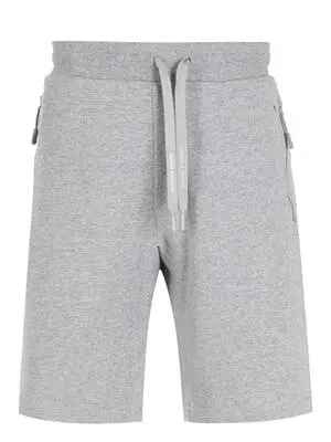 Armani Exchange Drawstring Track Shorts - Grey