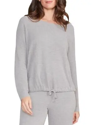 Barefoot Dreams Barefoot Dreams CozyChic™ Ultra Lite® Lounge Pullover Dove Gray