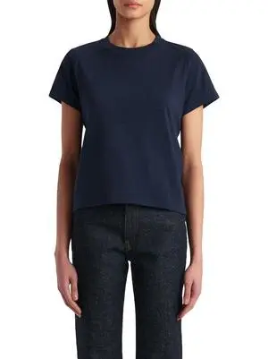 Khaite Emmylou Cotton T-shirt - Indigo