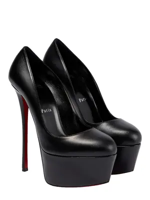 CHRISTIAN LOUBOUTIN Dolly 160 Leather Pumps - Black