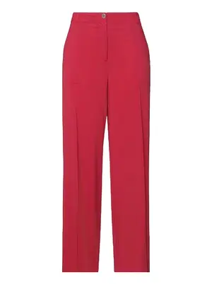 Liviana Conti Wide Leg Viscose-blend Pants - Red