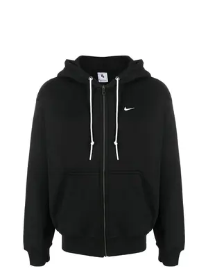 Nike Solo Full-zip Hoodie - Black