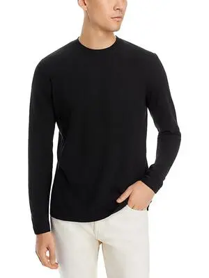 Nn07 Clive Long Sleeve Tee Black