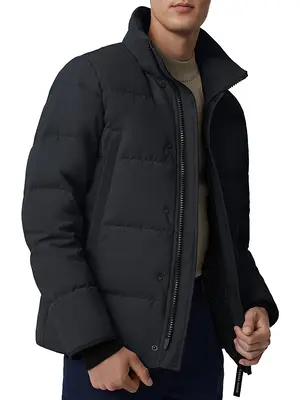 Canada Goose Canada Goose Wyndham Down Parka Navy