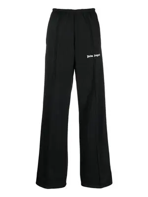 Palm Angels Logo-print Track Pants - Black