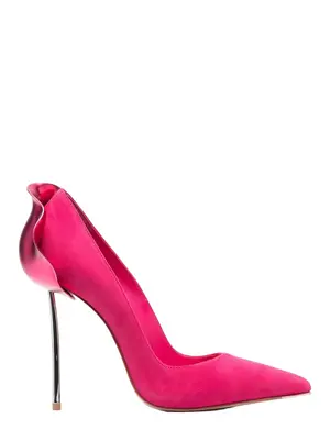 LE SILLA Petalo 120mm Suede Pumps - Pink