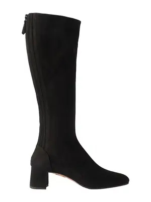 AQUAZZURA Saint Honore Knee High Boots - Black