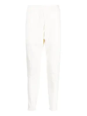 LOW BRAND Tapered Cotton Track Pants - White