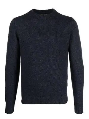 DELL'OGLIO Crew-neck Jumper - Blue