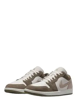 JORDAN Air 1 Low Basketball Sneaker 046 Olvgry/engstn