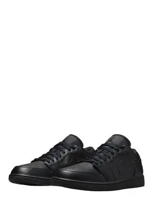 JORDAN Air 1 Low Basketball Sneaker - Black