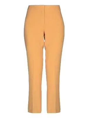 Theory Crepe Tapered-leg Trousers - Orange