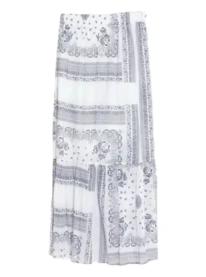 SEMICOUTURE SEMICOUTURE Midi Skirt White