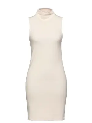 John Elliott Mini Knitted Dress White