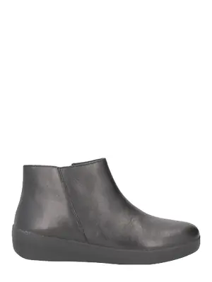 Fitflop FITFLOP Leather Ankle Boots Black