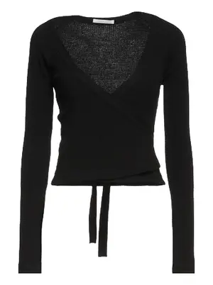 John Elliott Wrap Cardigan - Black