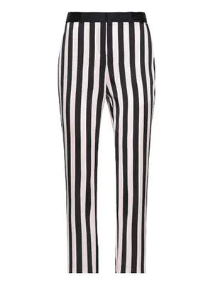 LIU •JO Tapered Striped Pants - Pink