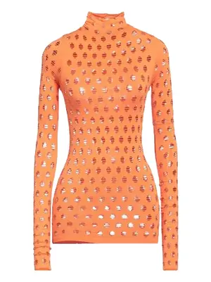 MAISIE WILEN MAISIE WILEN Perforated T-Shirt Orange