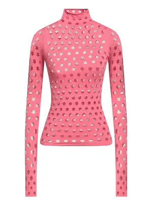 MAISIE WILEN MAISIE WILEN Perforated T-Shirt Pink