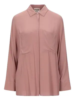SEMICOUTURE Crepe Shirt - Pink