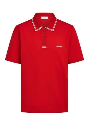 FERRAGAMO Polo - Red
