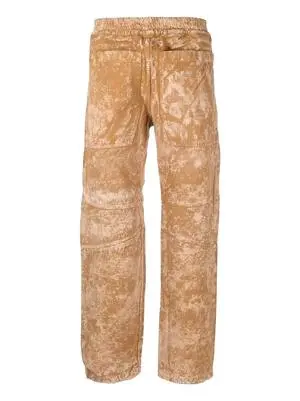 RANRA Bleached-effect Ripstop Trousers - Neutrals
