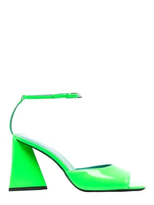 Attico Piper 85mm Sandals - Green