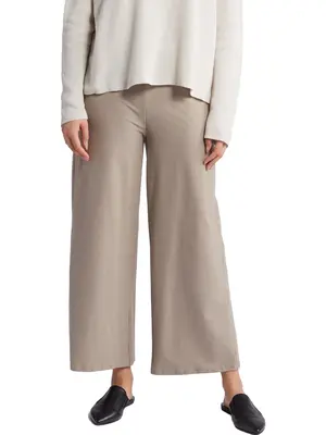 Eileen Fisher Wide Leg Ankle Pants - Briar