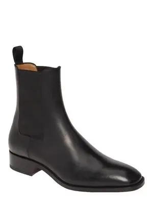 CHRISTIAN LOUBOUTIN Samson Chelsea Boot - Bk01 Black