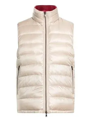 Herno Polyamide Vest Beige