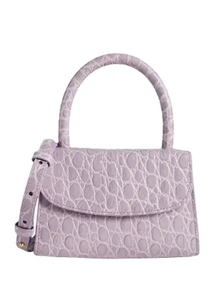 By Far Light Cow Leather Handbag - Grey